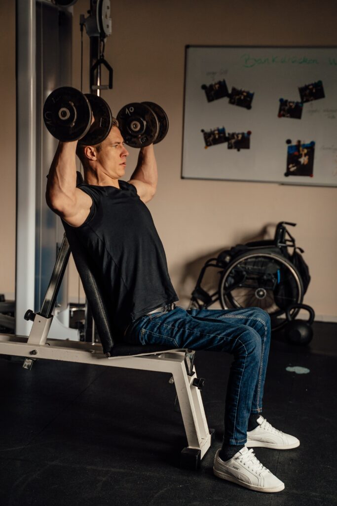 Mastering the Overhead Dumbbell Press for Improved Shoulder Width and ...