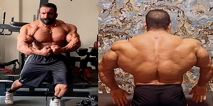 Hadi Choopan Reveals Jaw-Dropping Back Gains, Just 8 Weeks Shy of 2023 ...