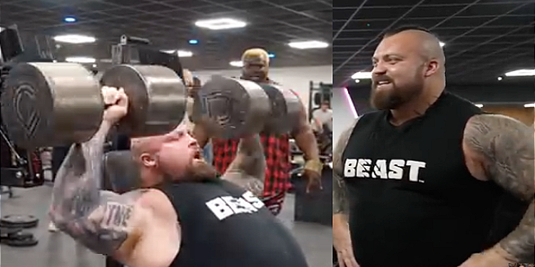 Eddie Hall Tricep Tear - colosseumstrength.com
