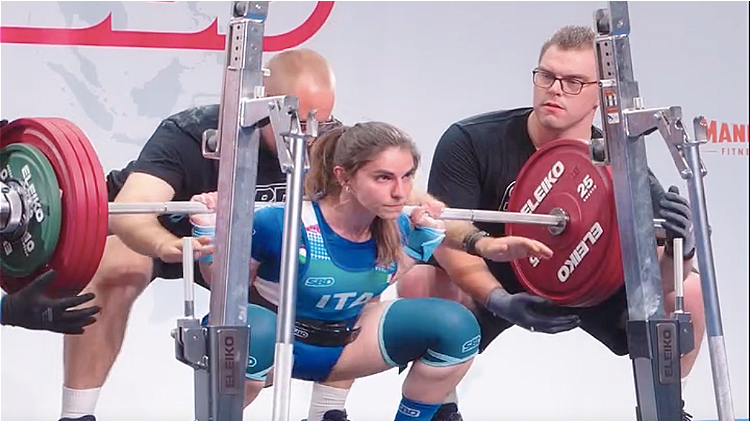 Sara Naldi 2025 IPF - colosseumstrength.com