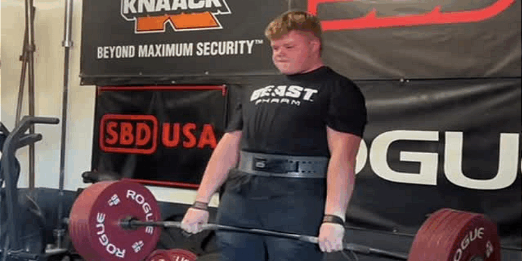 Bubba Pritchett Deadlift 600 - colosseumstrength.com