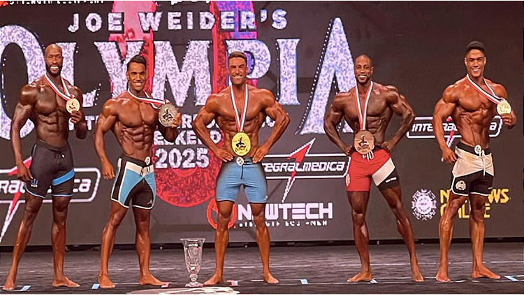 2025 Mr. Olympia Results - colosseumstrength.com